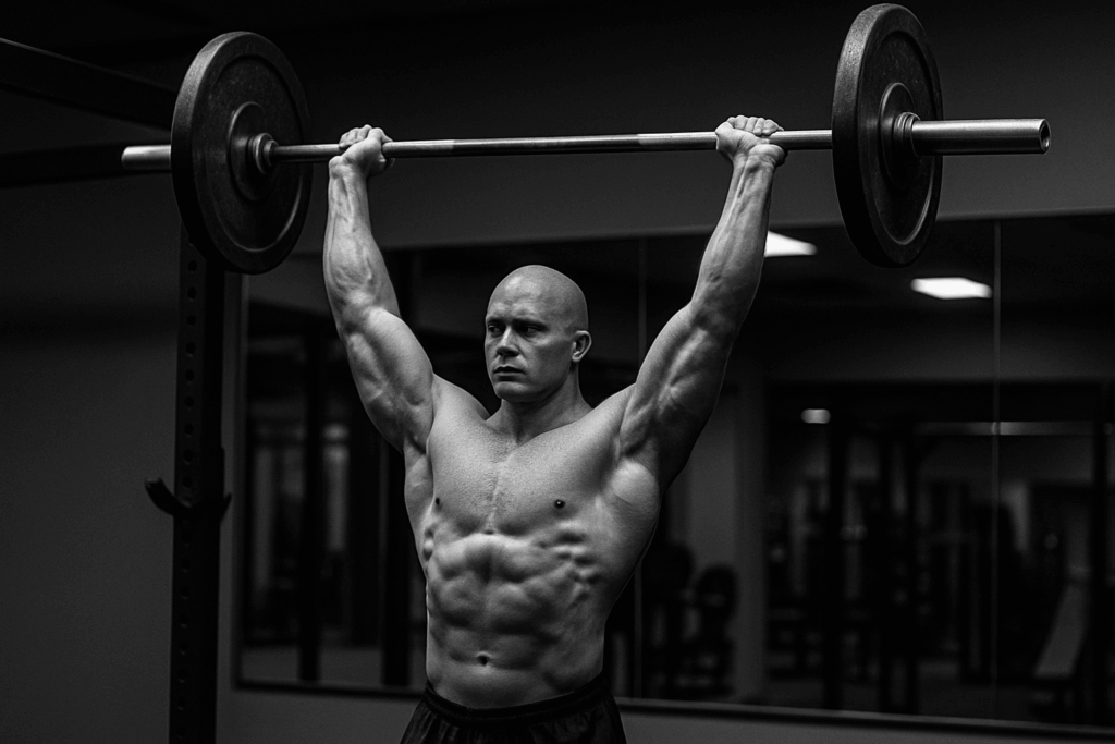オーバーヘッドプレス（OHP）完全ガイド｜肩を“強く・大きく・痛めず”育てる最短ルート - ぱないマッスルブログ